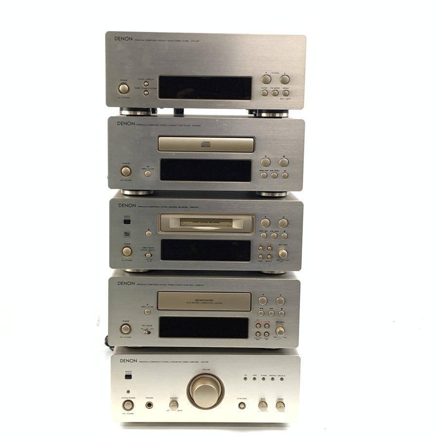 DENON デノン UPA-F07 / UCD-F07 / DMD-F07 / UDR-F07 / UTU-F07 CD/MD/カセット ...