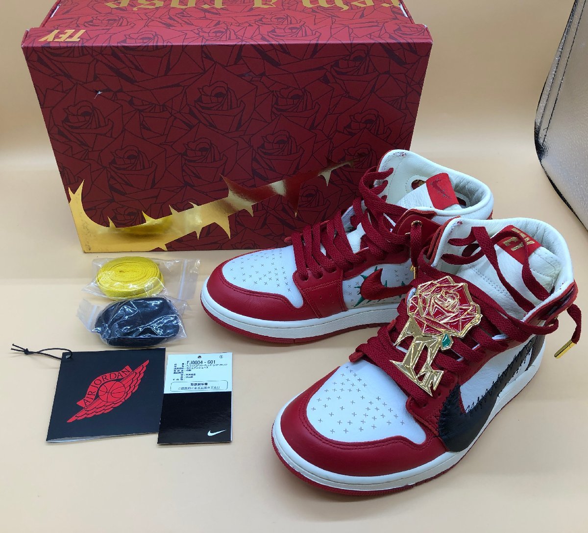 NIKE ナイキ Teyana Taylor テヤナ テイラー WMNS AIR JORDAN 1 ZM AIR CMF 2 SP FJ0604 601 サイズ:24.5cm ズームエア 良品 ...