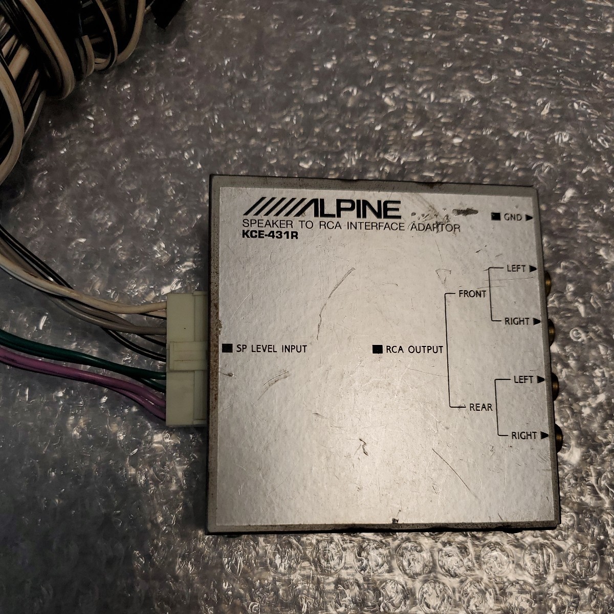 アルパイン ALPINE KCE-431R RCAインターフェイスアダプター RCA変換(取り付けキット、配線)｜売買されたオークション情報、yahooの商品情報をアーカイブ公開 ...