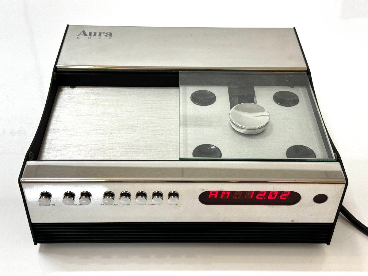 rm Aura note FMチューナー内蔵 CD/AMP Completer 一体型レシーバー 通電確認 ボタン操作のみ リモコン 取説付 ジャンク品(オーディオ機器)｜売買された ...