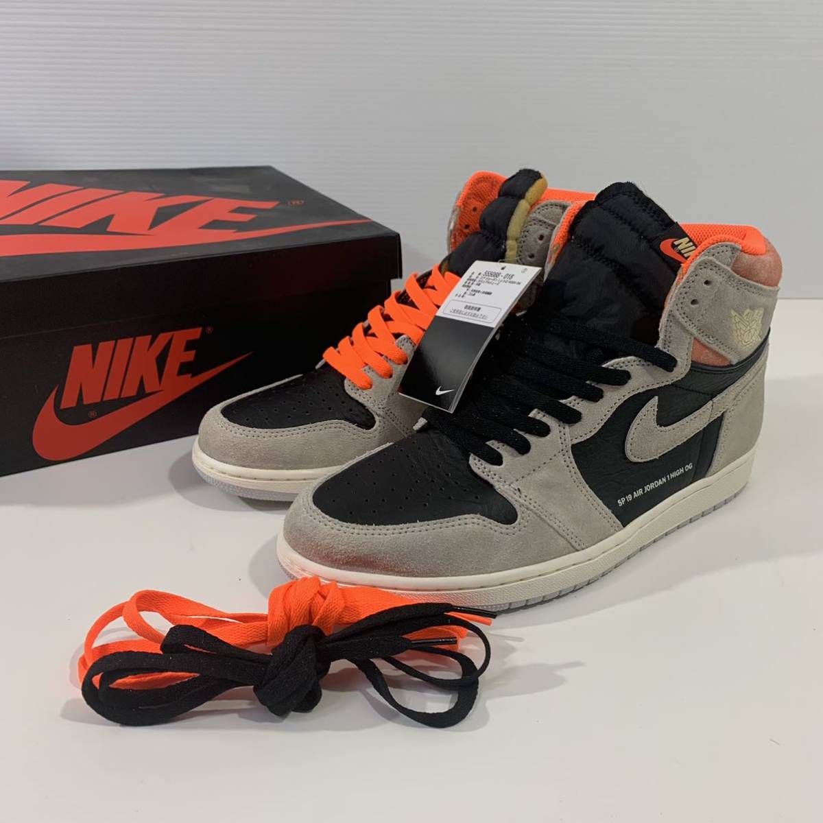 NIKE AIR JORDAN 1 RETRO HIGH OG Hyper Crimson 29cm 555088-018 ジョーダン1 レトロ ハイパークリムゾン US11 orange ...