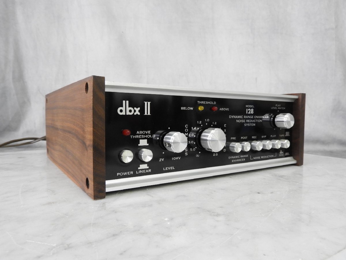 dbx II Model 128 ダイナミックレンジエンハンサー ノイズリダクション(オーディオ機器)｜売買されたオークション情報、yahoo ...
