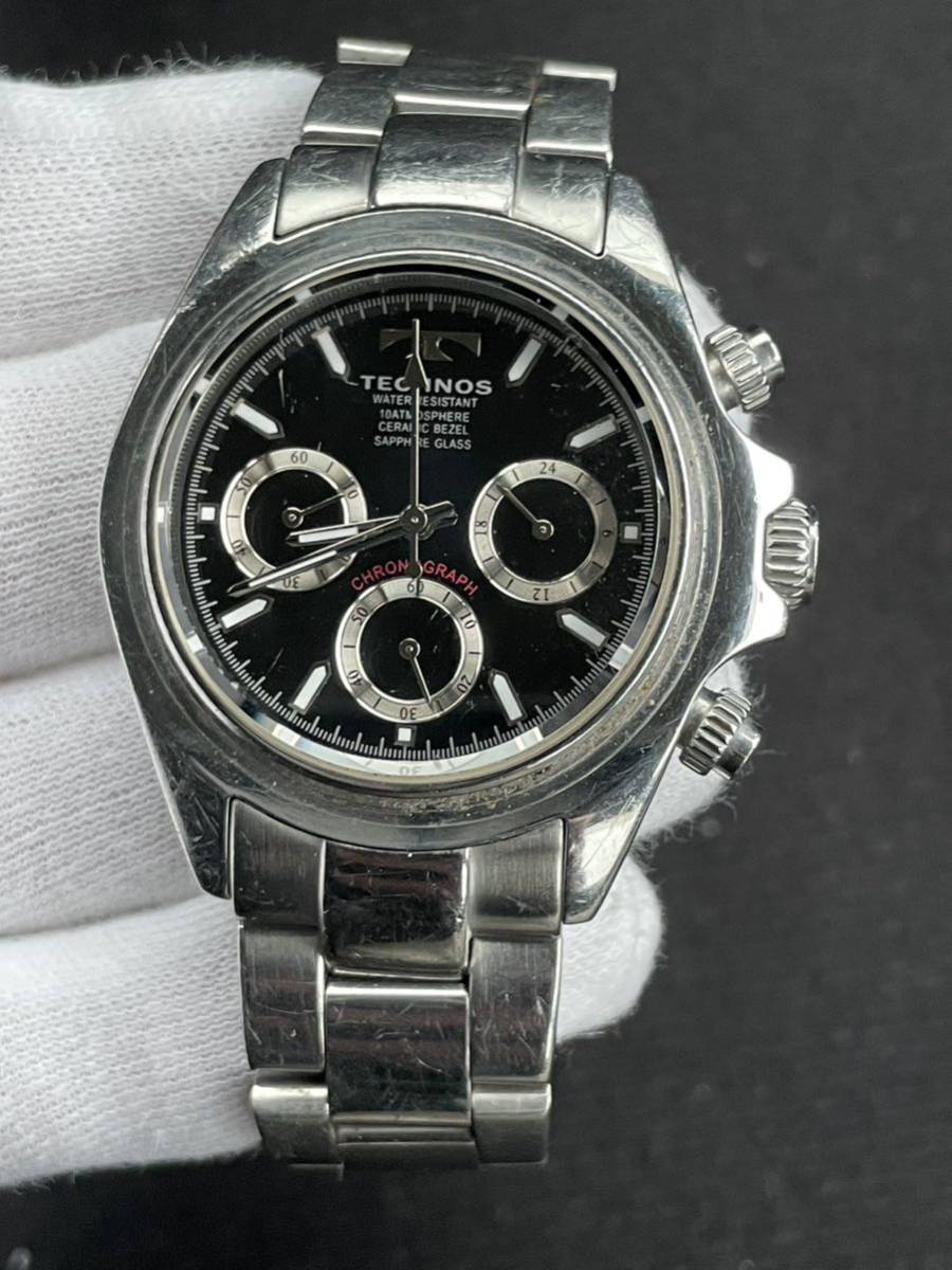 腕時計 TECHNOS テクノス クロノグラフ T4271 品(テクノス)｜売買されたオークション情報、yahooの商品情報をアーカイブ公開 - オークファン（aucfan.com）
