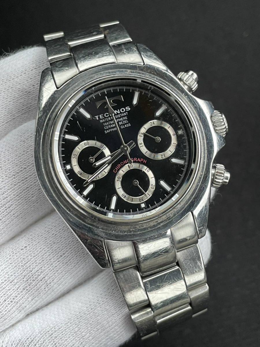 腕時計 TECHNOS テクノス クロノグラフ T4271 品(テクノス)｜売買されたオークション情報、yahooの商品情報をアーカイブ公開 - オークファン（aucfan.com）