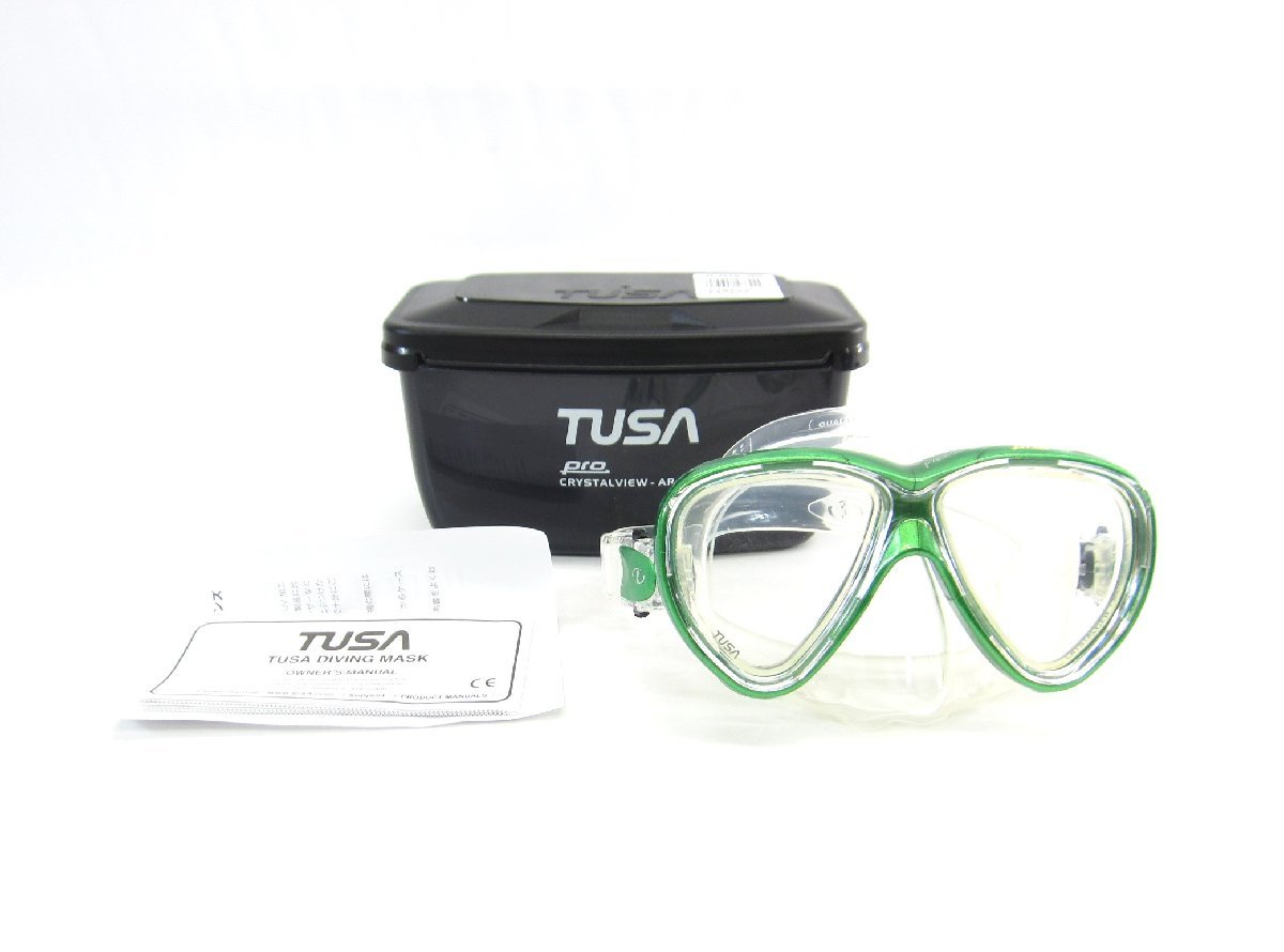 TUSA ツサ FREEDOM ONE PRO フリーダム ワンプロ ダイビング マスク M-211S EG ∠U2008(マスク)｜売買され ...