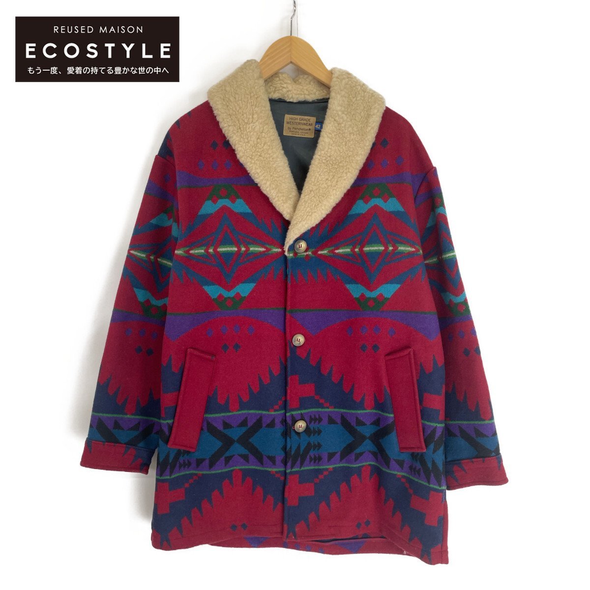 1円 PENDLETON ペンドルトン HIGH GRADE WESTERN WEAR ショールボアカラー レッド コート 42 メンズ(ジャケット、上着)｜売買されたオークション情報 ...