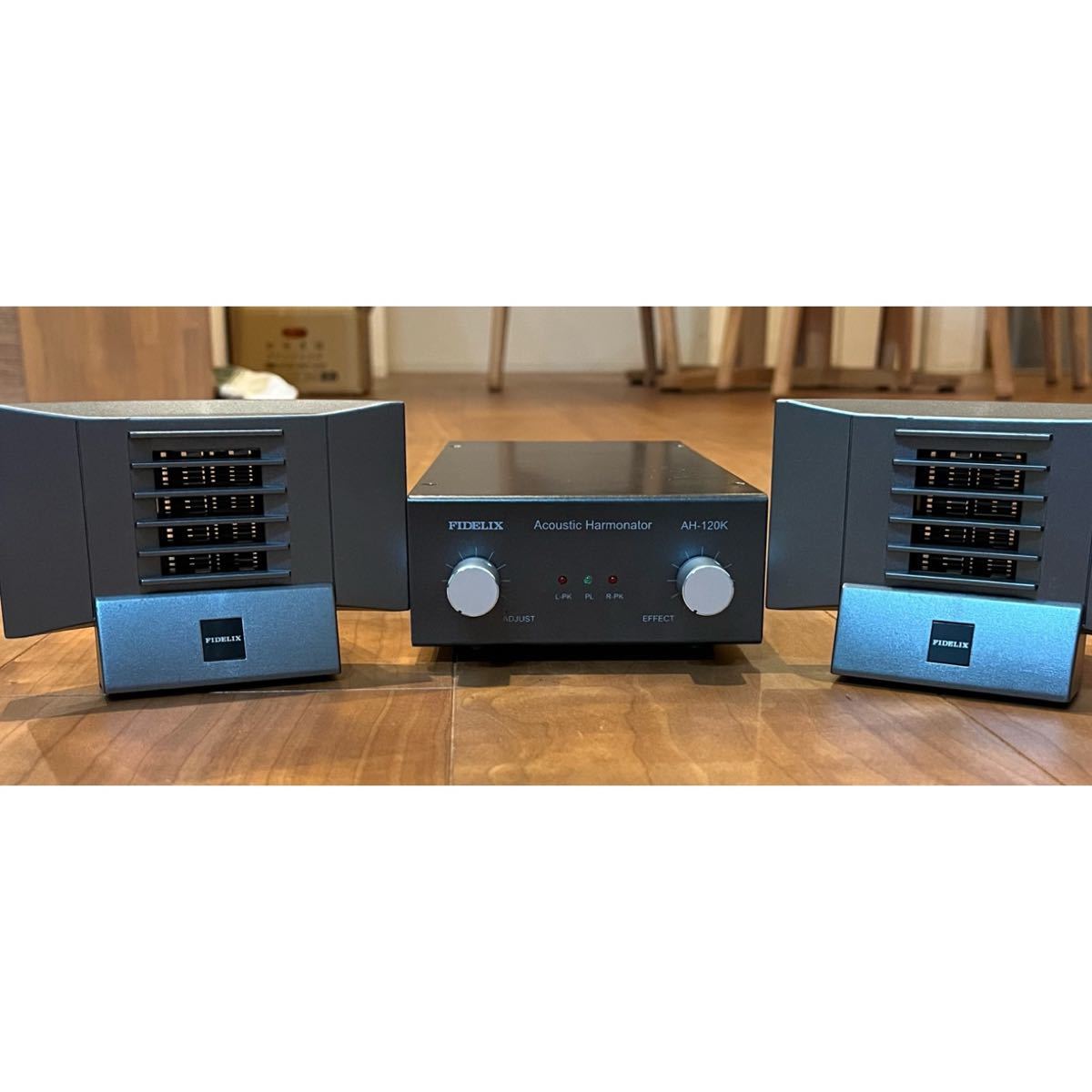 FIDELIX AH-120K FT-120K スーパーツイーター アコースティックハーモネーター ケーブル/ACアダプタ/セット(その他 ...