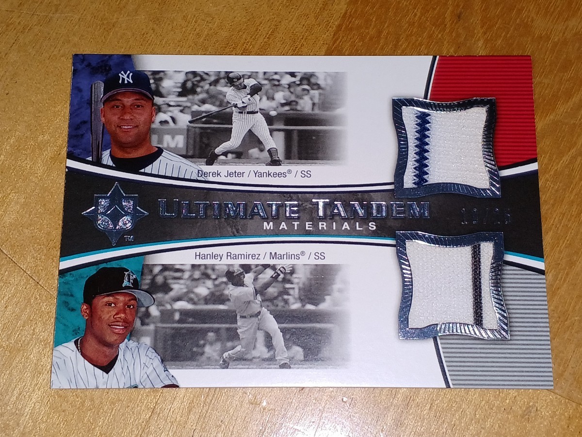 2006 Ultimate Collection Ultimate Tandem Derek Jeter / Hanley Ramirez コンボジャージー 25枚限定 ジーター ハンリー ...