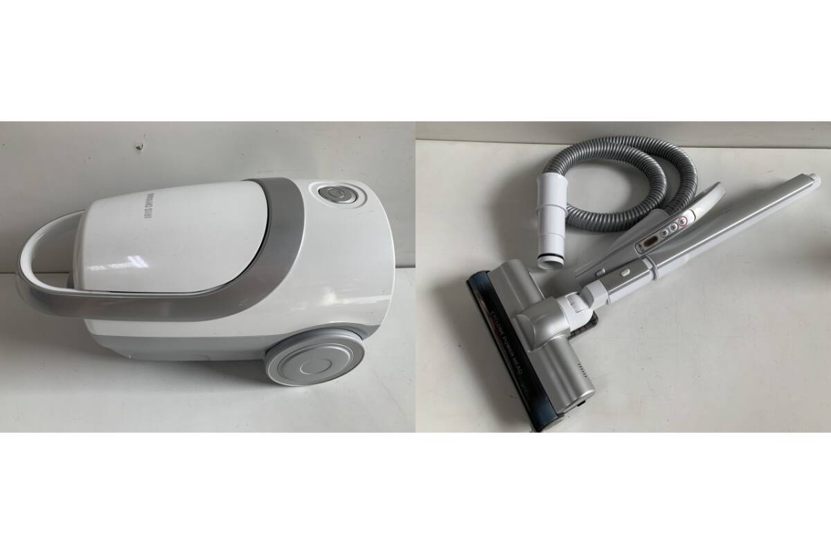 Ku433 IRIS OHYAMA アイリスオーヤマ 掃除機 紙パッククリーナー KIC-BTP2-S 2022年製 軽量 紙パック式 サイクロンパワーヘッド(その他)｜売買されたオークション ...