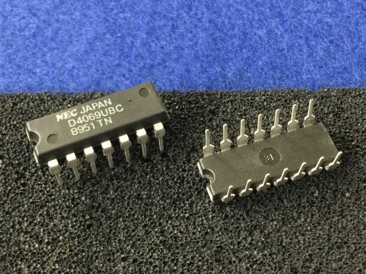 UPD4069UBC 即送 NEC CMOS ロジック D4069UBC T2-26-24/307924M NEC CMOS Logic 4個(集積回路)｜売買されたオークション情報 ...