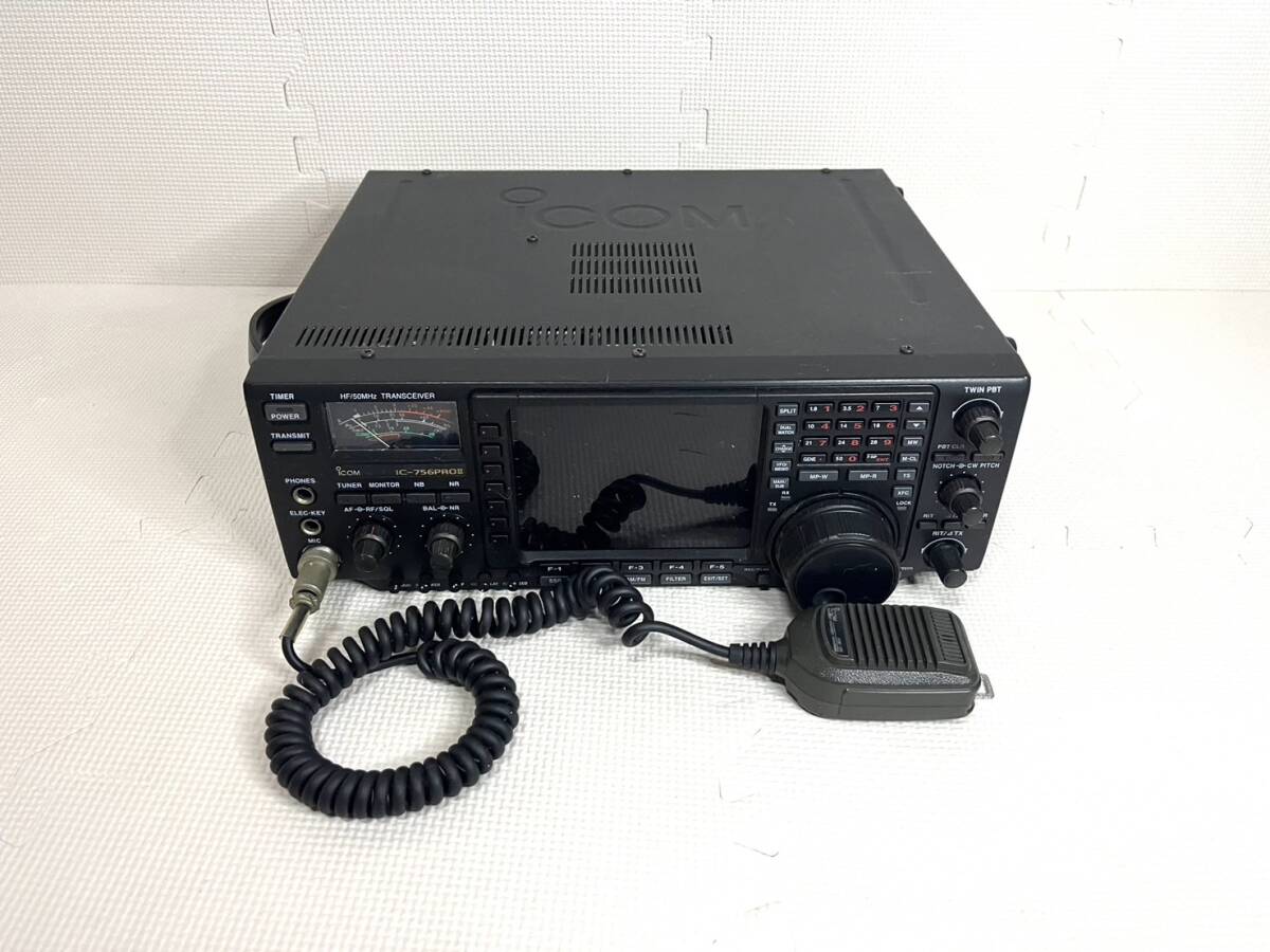 iCOM アイコム IC-756PROⅡ トランシーバー 現状品(固定)｜売買されたオークション情報、yahooの商品情報をアーカイブ公開 ...