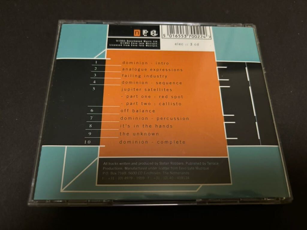 1993年 florence / dominions / New Electronica Stefan Robbers Terrace As ...