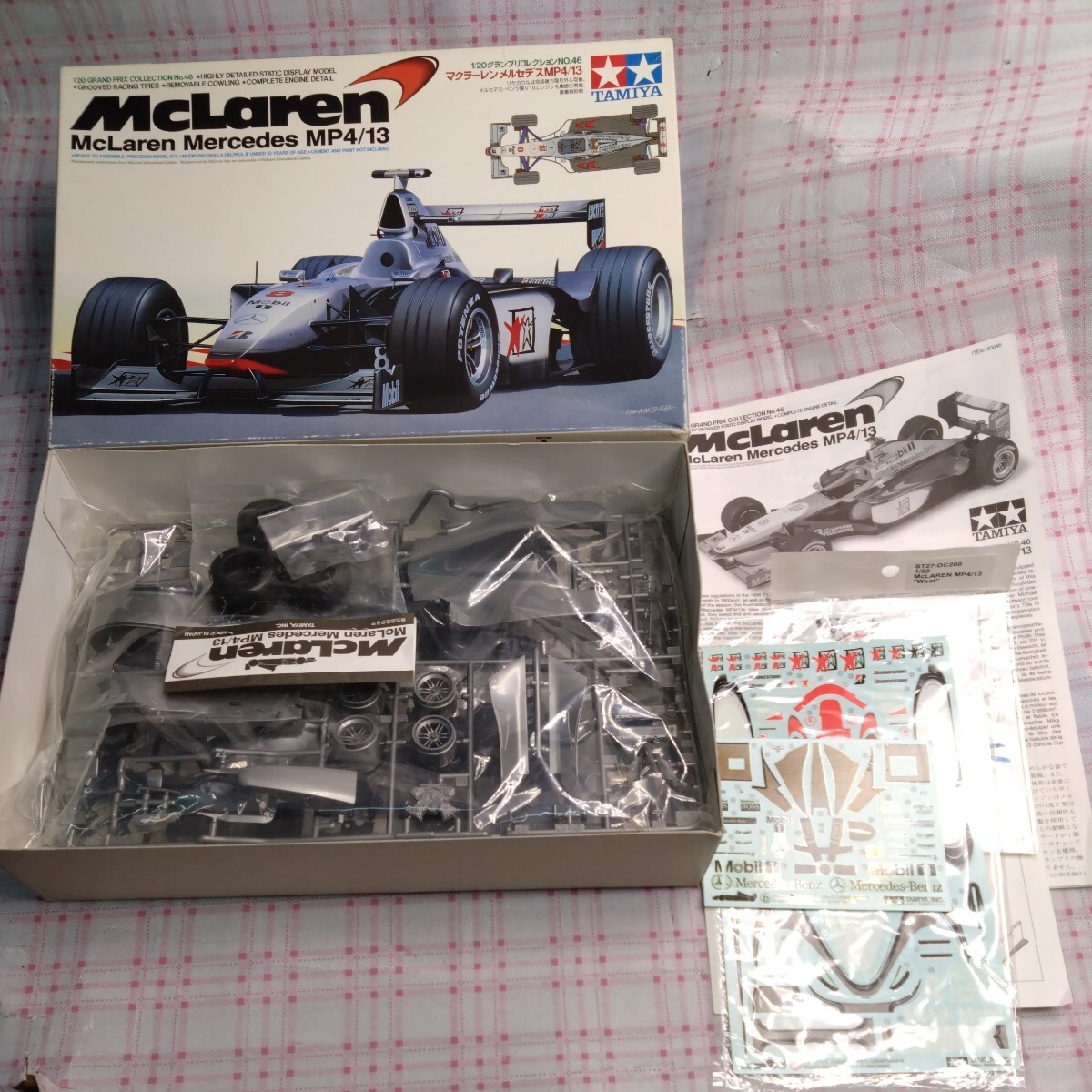 1/20 タミヤ マクラーレン メルセデス MP4/13 TAMIYA 20046 グランプリコレクション No.46(フォーミュラ)｜売買さ ...