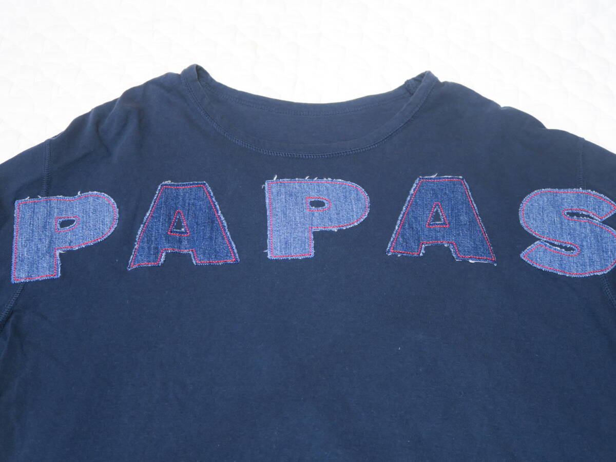 Papas パパス 長袖Tシャツ LL52サイズ(パパス)｜売買されたオークション情報、yahooの商品情報をアーカイブ公開 - オークファン ...