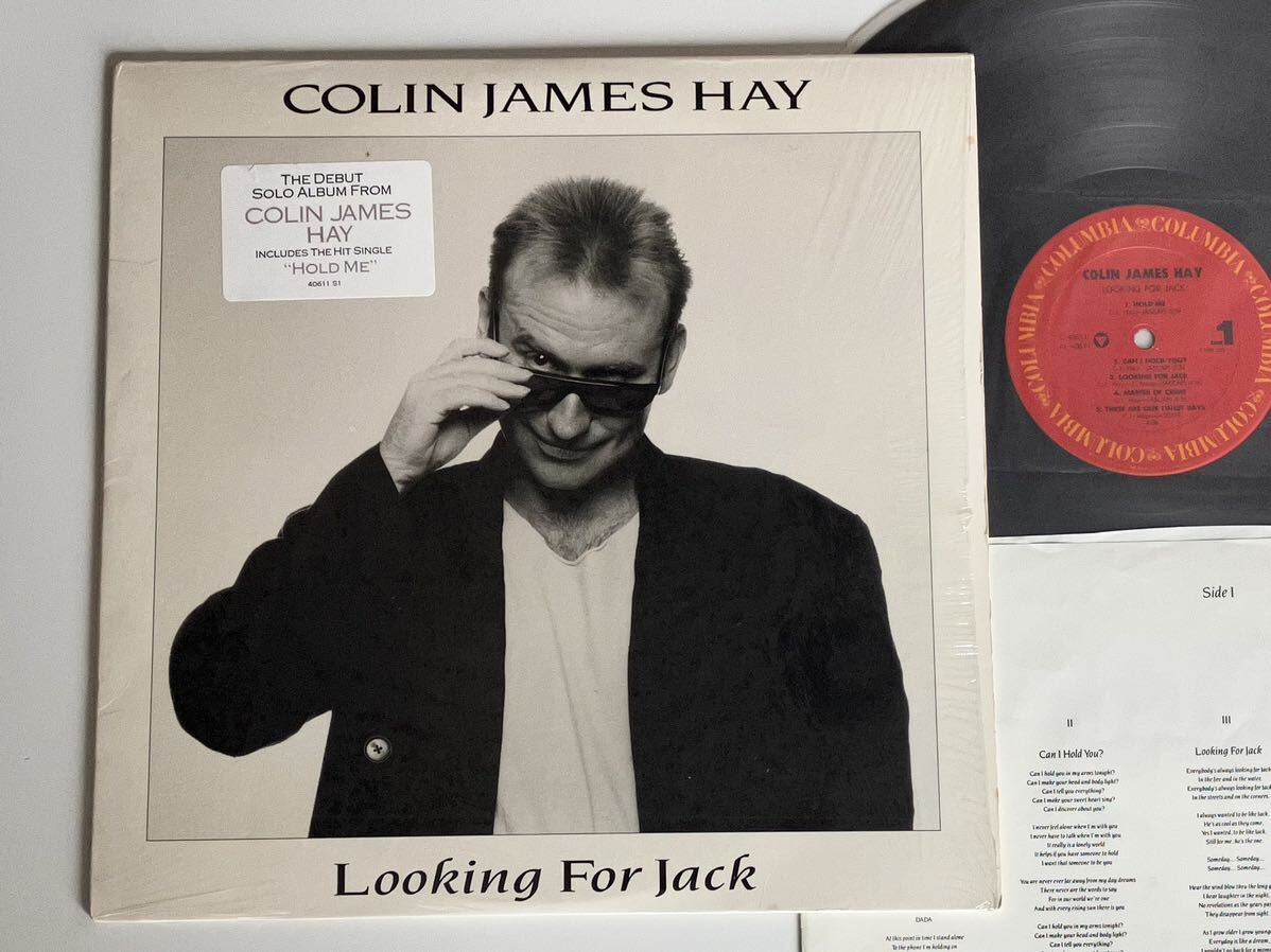 MEN AT WORK/シュリンク付 Colin James Hay / Looking For Jack LP COLUMBIA US ...