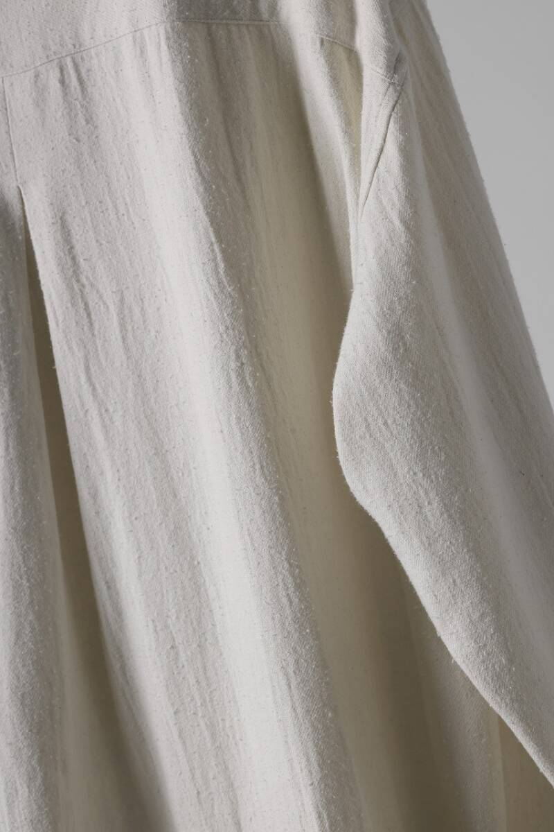 YUTA MATSUOKA round neck shirt/cotton silk nepviyella定価33000円タグ付き ...