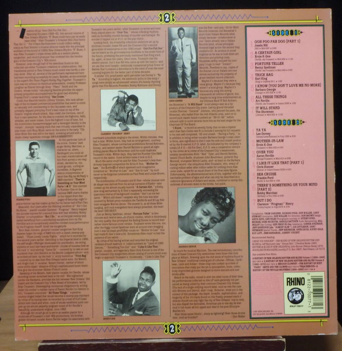 VBS112 V.A. A History Of New Orleans Rhythm & Blues Volume 2 1959-1962 87 US Compilation リズム ...