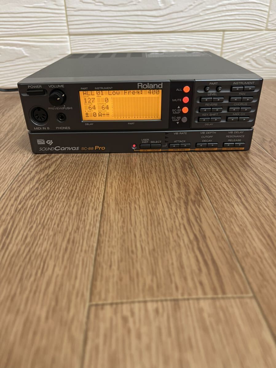 Roland ローランド SC-88Pro サウンドキャンバス 通電確認 動作未確認(音源モジュール)｜売買されたオークション情報、yahoo ...