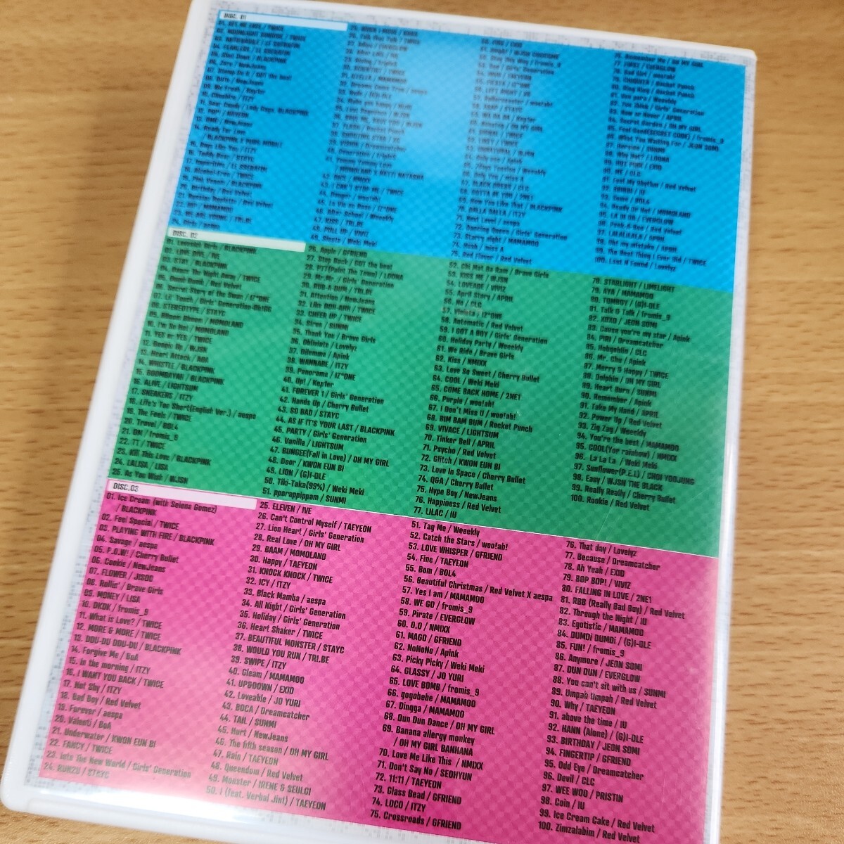 NEW2023 NO1 K-POP ANTHEMS DREAM JUMBO GIRLS 3枚組 女性K-POPアイドル収録 DVD ALLFULLPV LE SSERAFIM NEWJENS ...