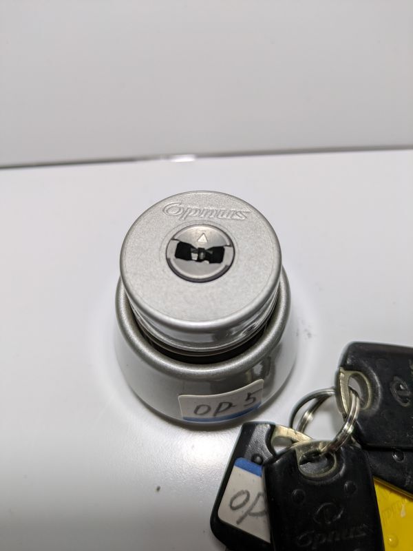 OP-5 Opnus オプナス 交換シリンダー MIWA-LA用 チェンジキー付(鍵)｜売買されたオークション情報、yahooの商品情報を ...