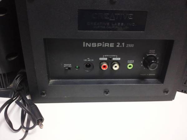 CREATIVE 2.1CHスピーカー INSPIRE 2.1 2500 ジャンク(サラウンド)｜売買されたオークション情報、yahooの商品 ...