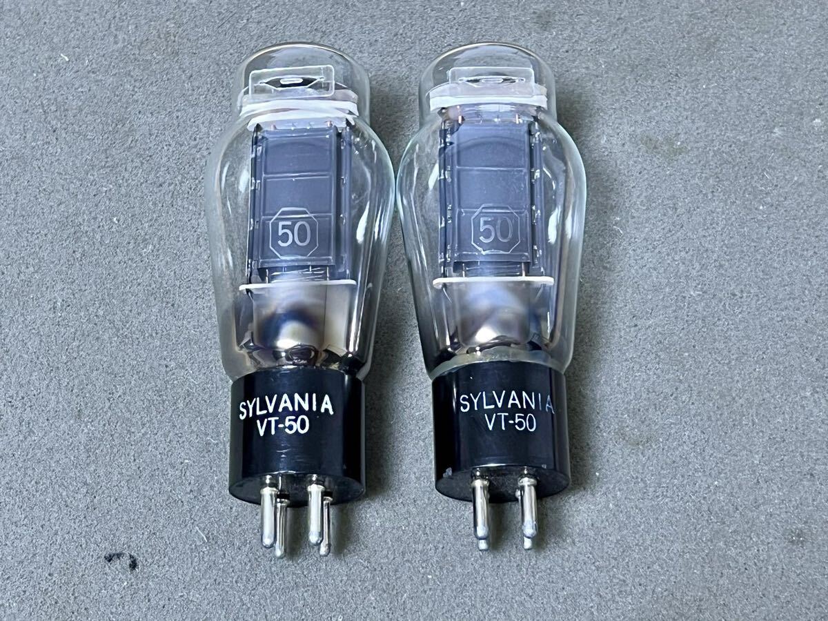 VT-50 SYLVANIA真空管 2本(真空管)｜売買されたオークション情報、yahooの商品情報をアーカイブ公開 - オークファン（aucfan.com）