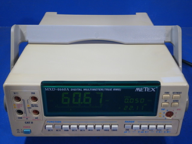 METEX MXD-4660A DIGITAL MULTIMETER TRUE RMS(その他)｜売買されたオークション情報、yahooの商品 ...