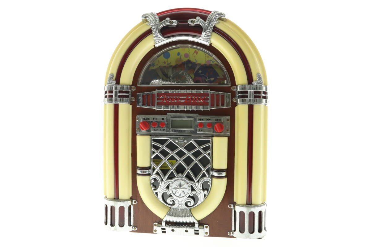 VMPD6-514-41 エンポリオ ジュークボックス型 CDプレーヤー EMA-003 JUKE BOX アンティーク 昭和レトロ 通電確認 ...