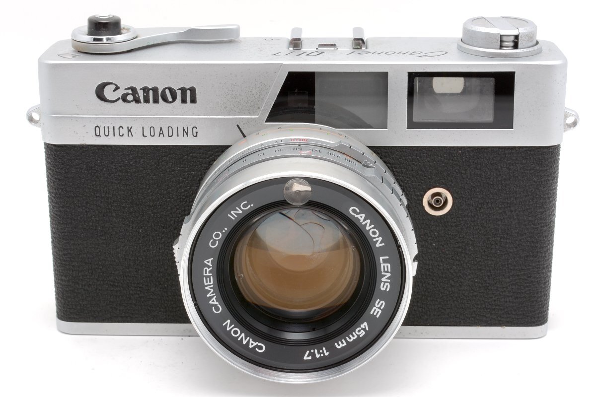 シャッターOK Canon Canonet QL17 シルバー キヤノン キヤノネット レンジファインダー #4752(キヤノン)｜売買された ...