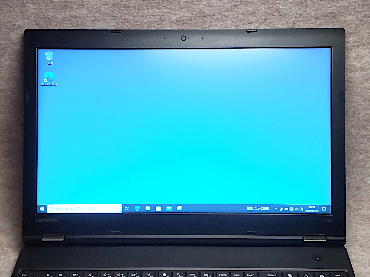 送料出品者負担 Lenovo ThinkPad L560 Win10 Pro / Core i5 6300U / メモリ：12GB / SSD：500GB / 15.6インチ 1366 x ...