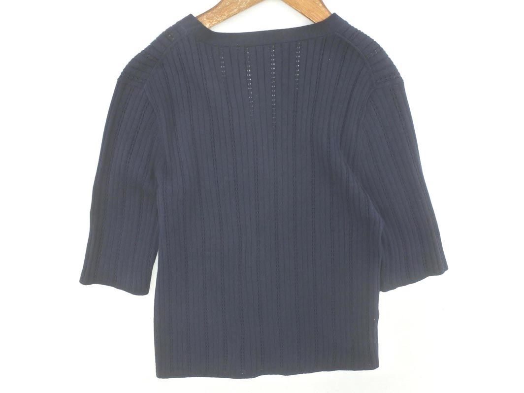 KUMIKYOKU 組曲 5分袖 カーディガン size2/紺 ega4 レディース(カーディガン)｜売買されたオークション情報、yahooの商品情報をアーカイブ公開 - オークファン ...