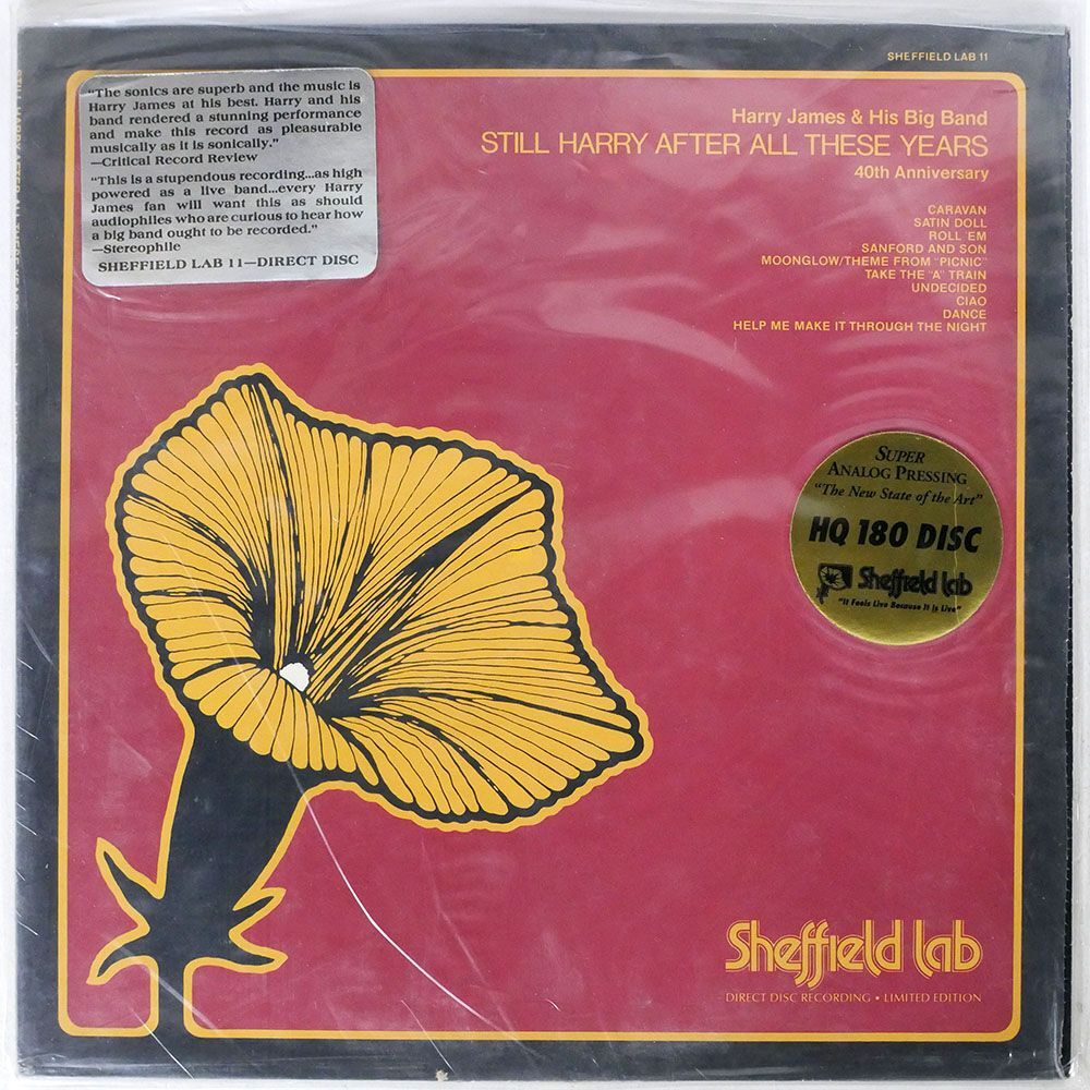 外カバー HARRY JAMES AND HIS BIG BAND/STILL HARRY AFTER ALL THESE YEARS/SHEFFIELD LAB LAB11 LP(ジャズ一般 ...