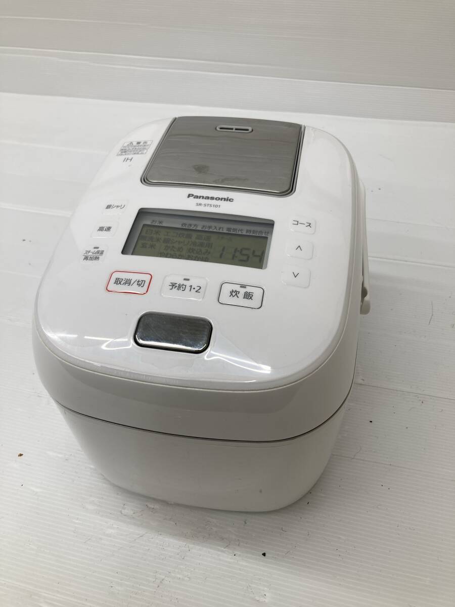 Panasonic／SR-STS101／スチームIHジャー炊飯器／5.5合炊き／通電確認済み ／ 品／2022年式／8-059(圧力IH)｜売買されたオークション情報、yahooの商品情報を ...