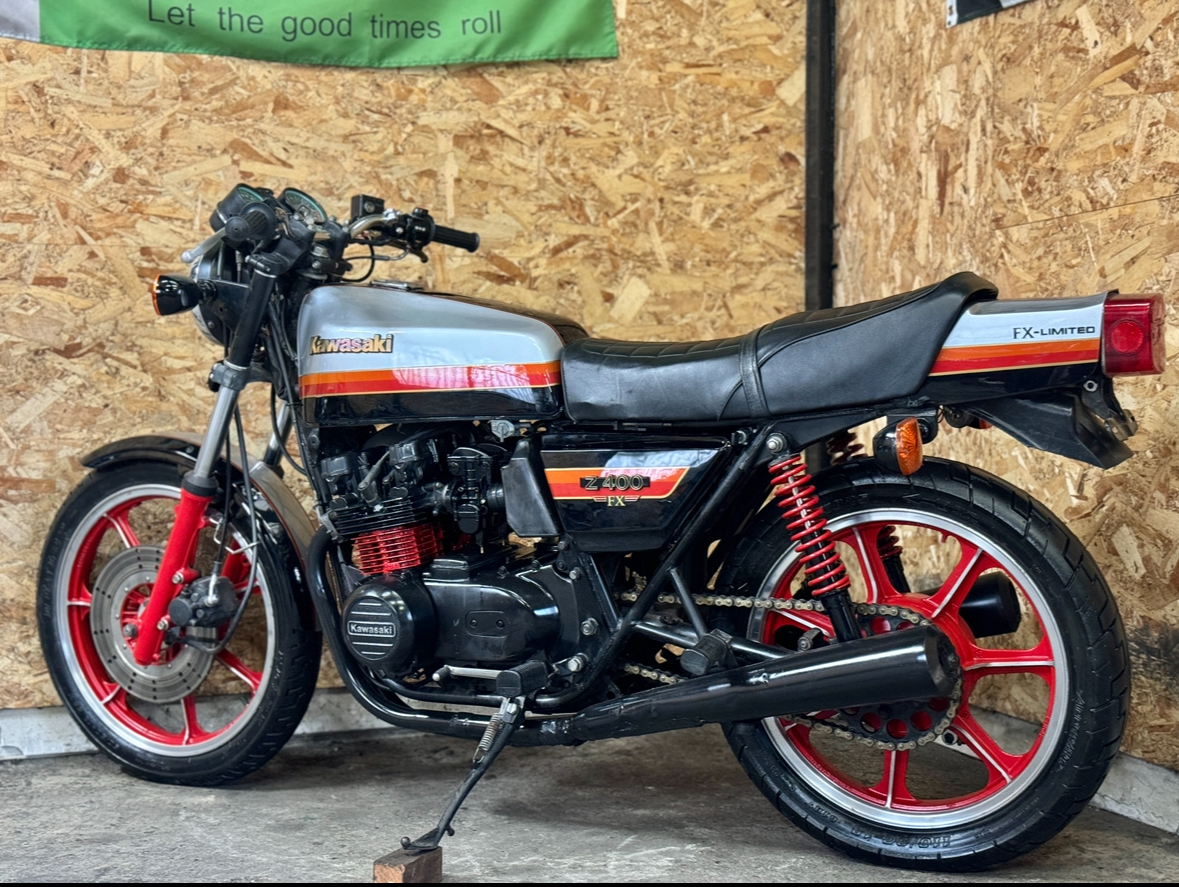 京都 Kawasaki Z400J Z400FX リミテッドGP Ver KZ400EE 国内登録済 ローン可 検索 Z500FX Z550FX Z750FX ゼファー400 750 ...