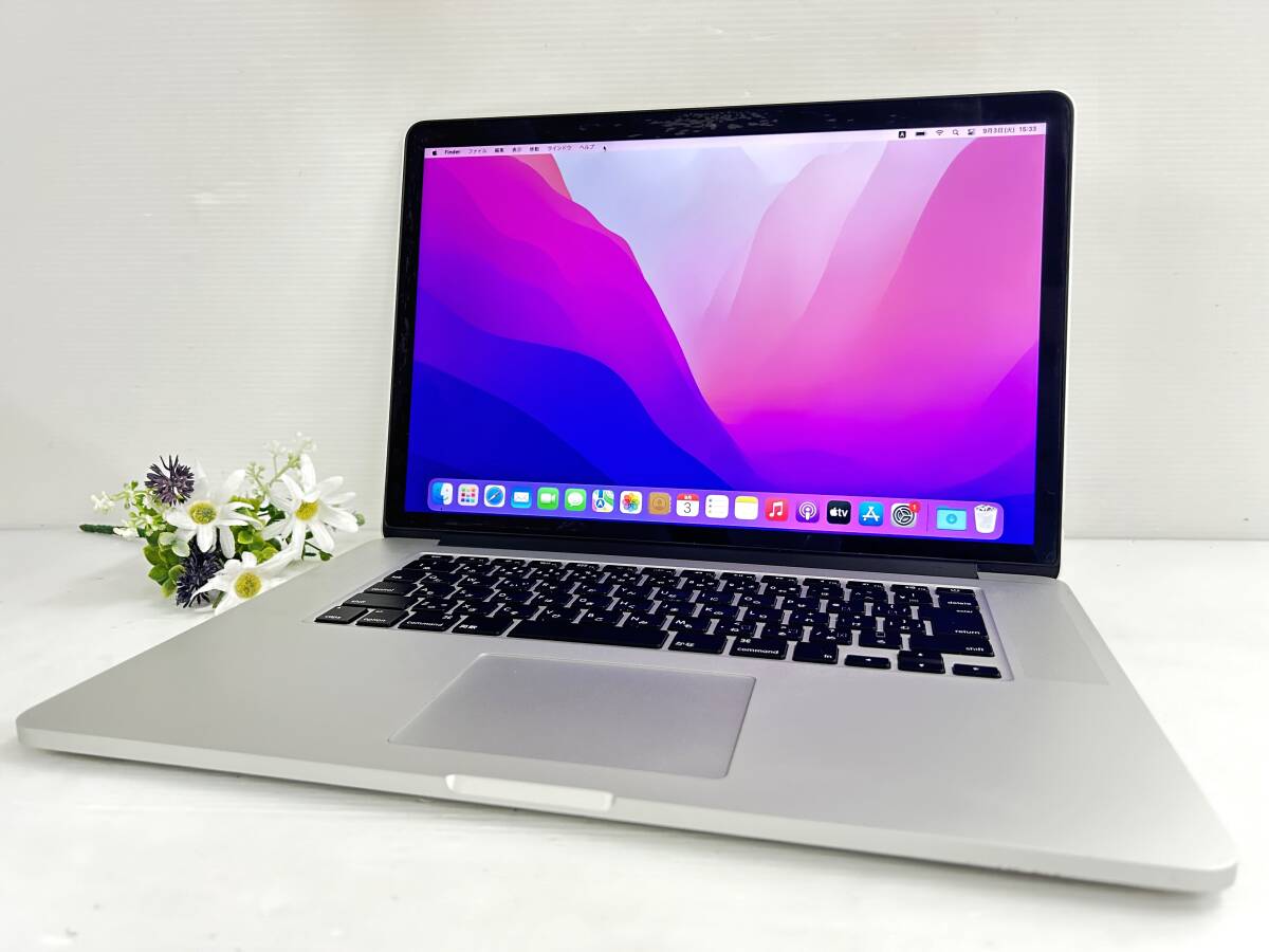 良品 Core i7 Apple MacBook Pro Retina 15-inch Mid 2015 A1398 Core i7 ...