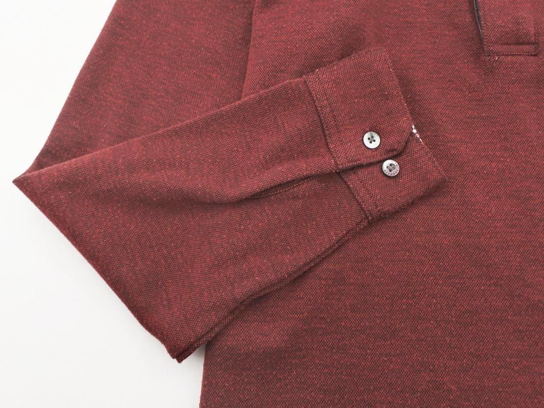 INTERMEZZO インターメッツォ 長袖 ポロシャツ sizeL/えんじ eia6 メンズ(Lサイズ)｜売買されたオークション情報、yahooの商品情報をアーカイブ公開 - オークファン ...