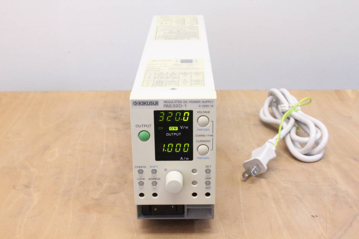 PAS320-1 定格320W出力確認済 直流安定化電源 KIKUSUI 菊水 DC電源 管k703170w909k1(アマチュア無線)｜売買されたオークション情報、yahooの商品情報を ...