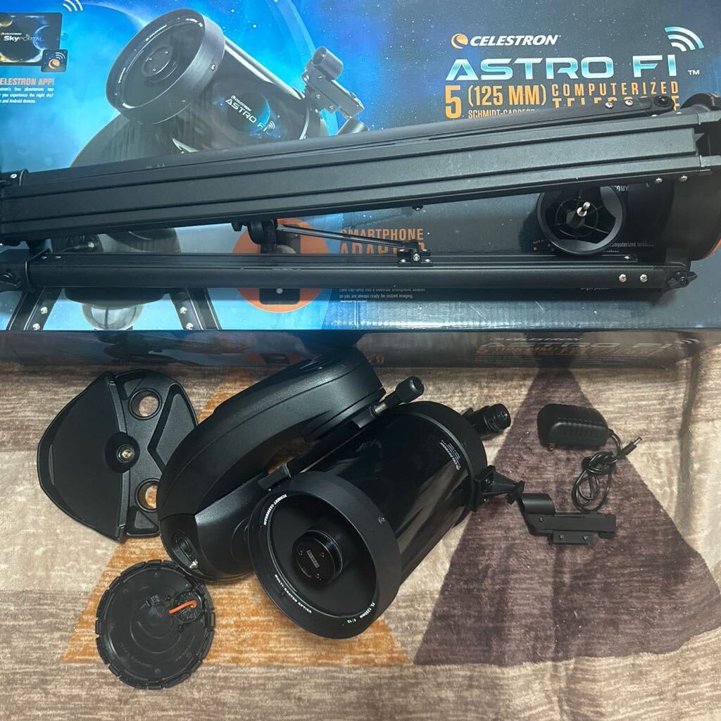 セレストロン 天体望遠鏡 自動導入経緯台 Astro Fi5 SC Wifi StarSence AutoAlign仕様 ／CE22204 ...
