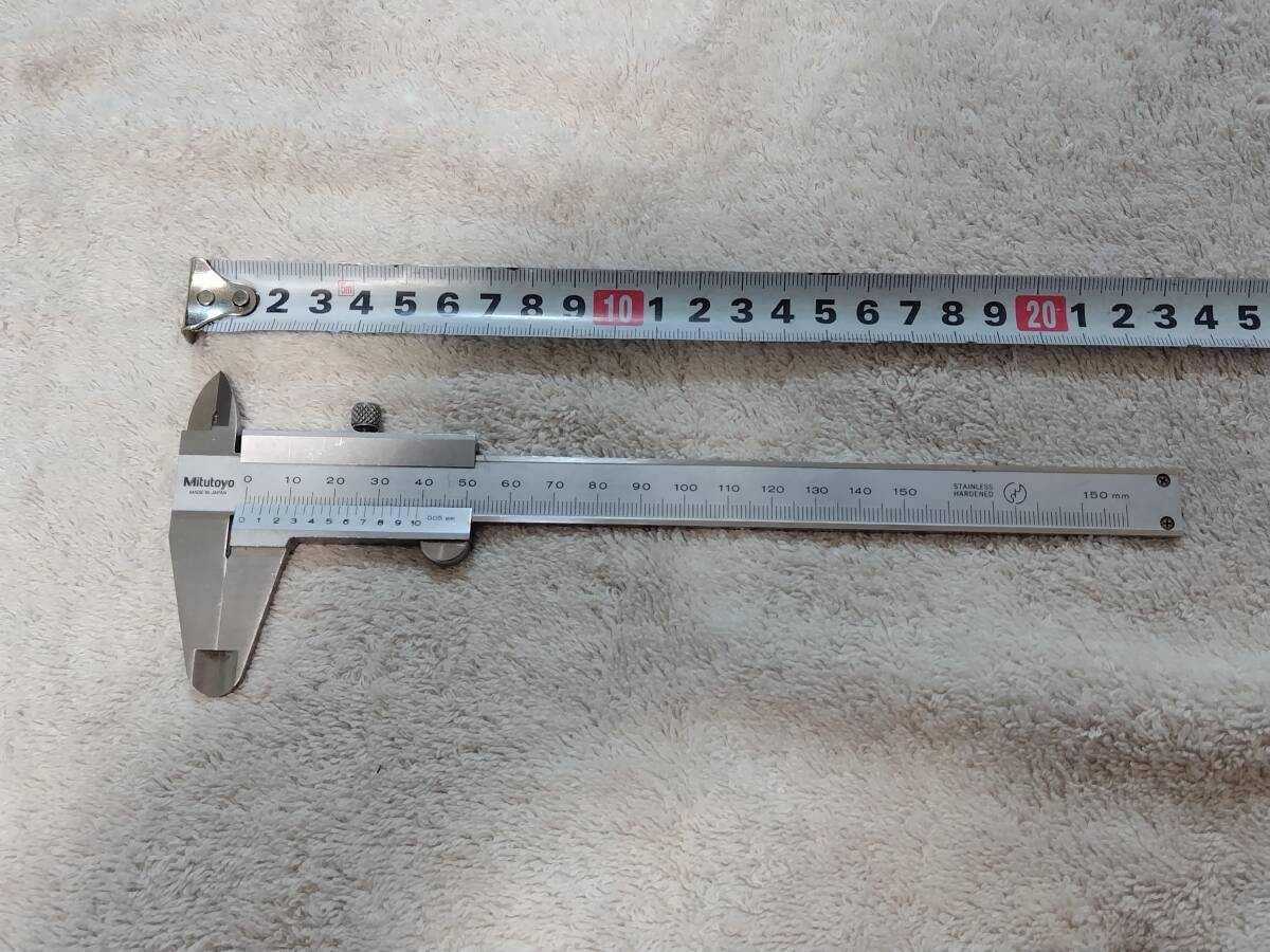 Mitutoyo ミツトヨ ノギス 150mm(ノギス、マイクロメーター)｜売買されたオークション情報、yahooの商品情報をアーカイブ公開 - オークファン（aucfan.com）