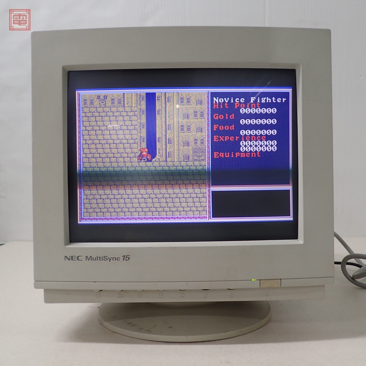NEC カラーディスプレイ PC-KM153R 15インチ マルチシンク MultiSync ブラウン管モニター CRT 日本電気 難有 40 ...