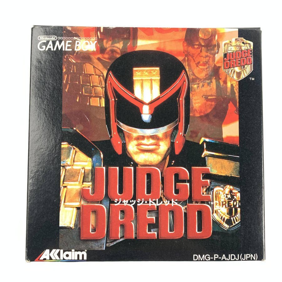 GB Acclaim アクレイムジャパン DMG-AJDJ-JPN ジャッジ ドレッド ゲームボーイソフト 箱説付き 簡易検査品 GH ...