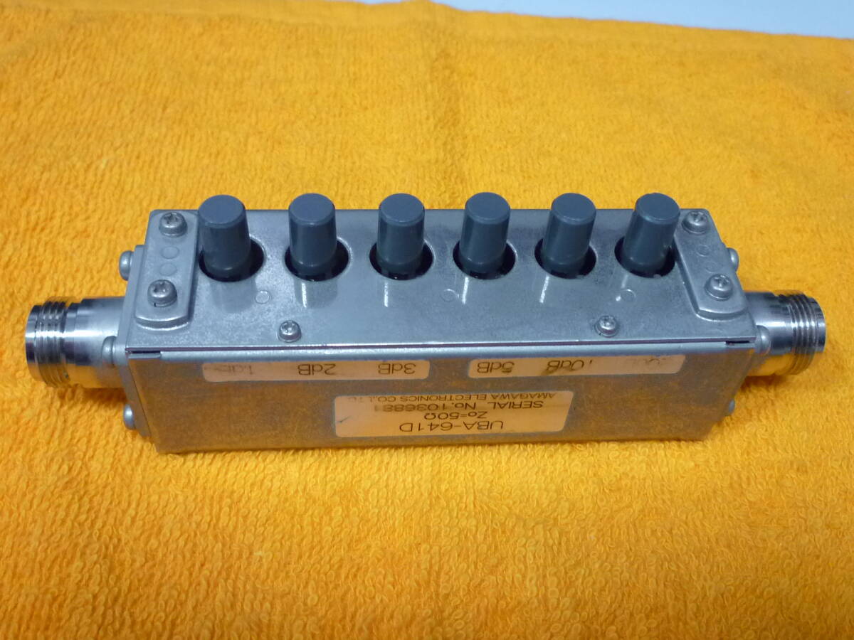 ステップアッテネーターUBA-641D-NJ 多摩川電子(アマチュア無線)｜売買されたオークション情報、yahooの商品情報をアーカイブ公開 - オークファン（aucfan.com）