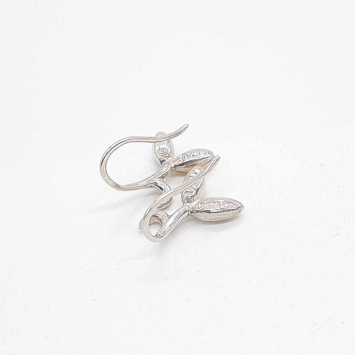 13.1g SILVER シルバー 925 UZU ウズ ネックレス トップ リング ピアス ブルーストーン 透かし彫り K18 コンビ 含む 3点 まとめセット(シルバー)｜売買された ...