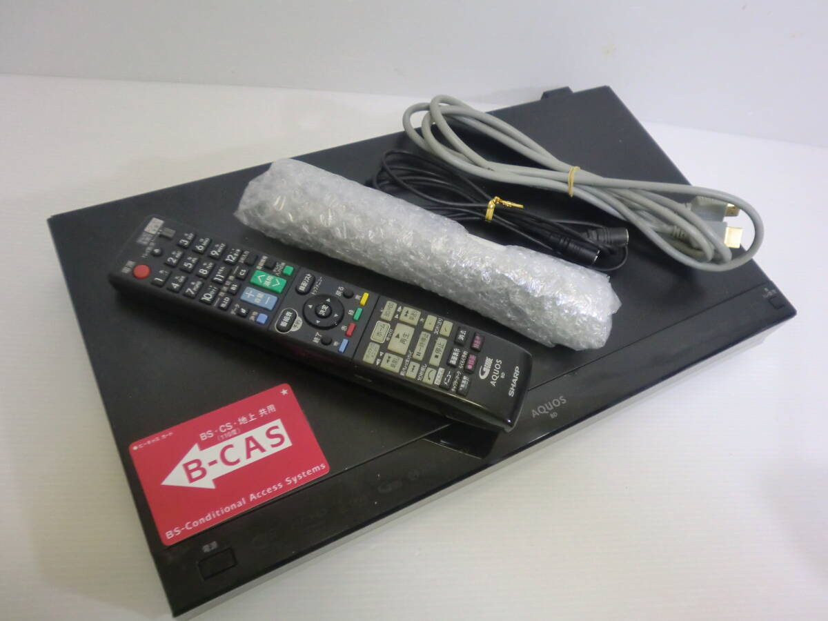 SHARP すぐ使える動作良品 BD-T1800 1TB/3番組/4K/B-CAS/リモ付 保障有(シャープ)｜売買されたオークション情報、yahooの商品情報をアーカイブ公開 ...