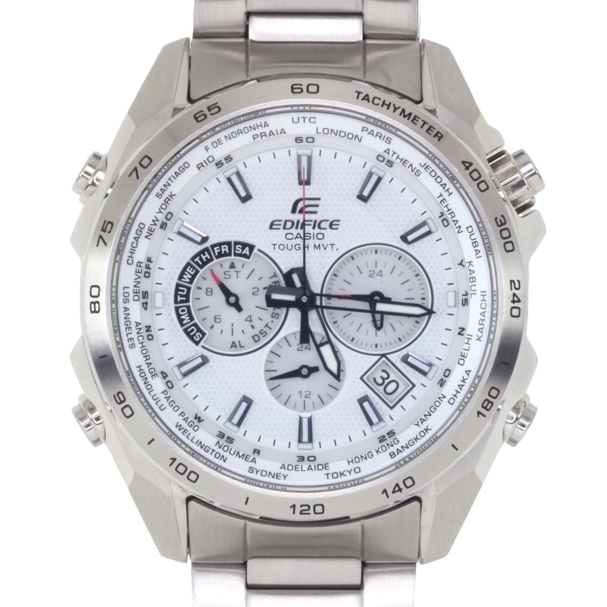 $$ CASIO カシオ EDIFICE メンズ ソーラー電波腕時計 5263 やや傷や汚れあり(EDIFICE)｜売買されたオークション情報、yahooの商品情報をアーカイブ公開 ...