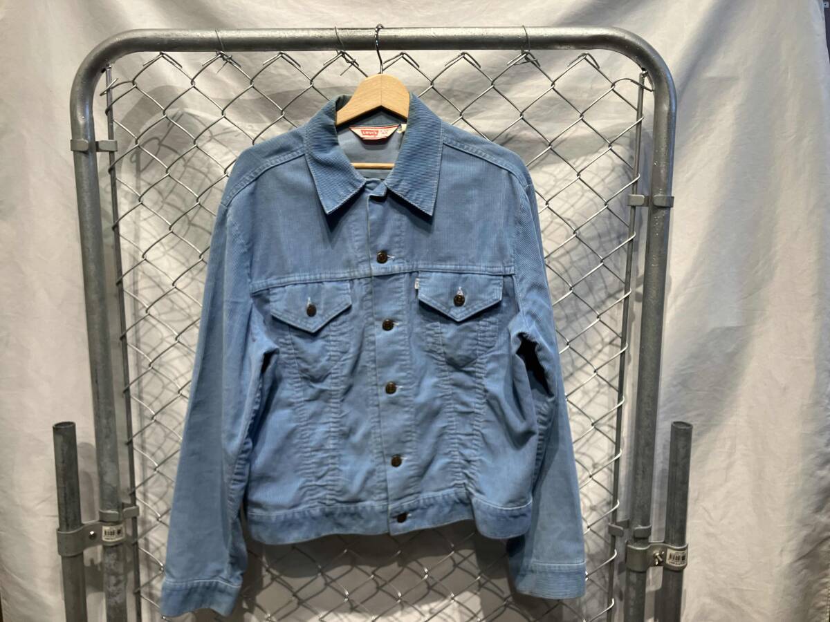 USA製 70s Levi's リーバイス 70505 コーデュロイジャケット ブルー size 44 店舗受取可(その他)｜売買されたオークション情報、yahooの商品情報をアーカイブ公開 ...