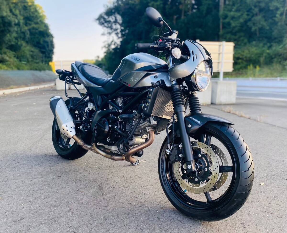 SUZUKI SV650XA ABS VP55B 車検付きR7/8 ETC 車体 BABYFACEステップ付き 全国配送可 動画有 検 ...