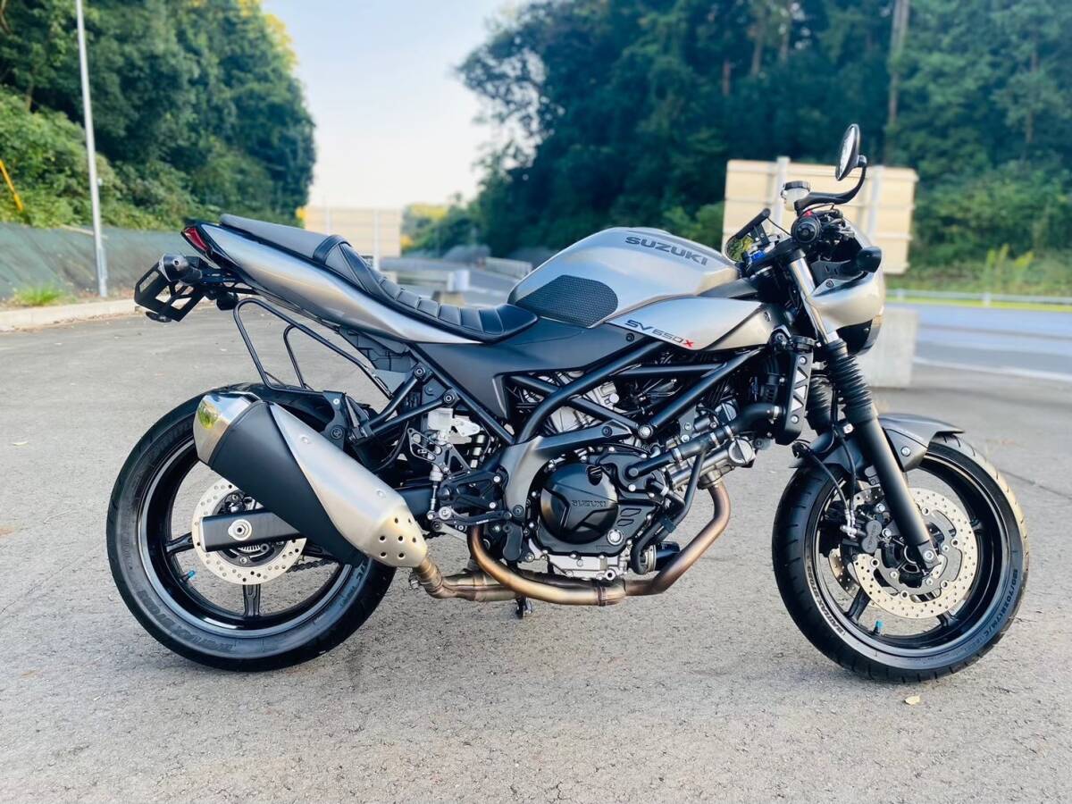 SUZUKI SV650XA ABS VP55B 車検付きR7/8 ETC 車体 BABYFACEステップ付き 全国配送可 動画有 検 ...