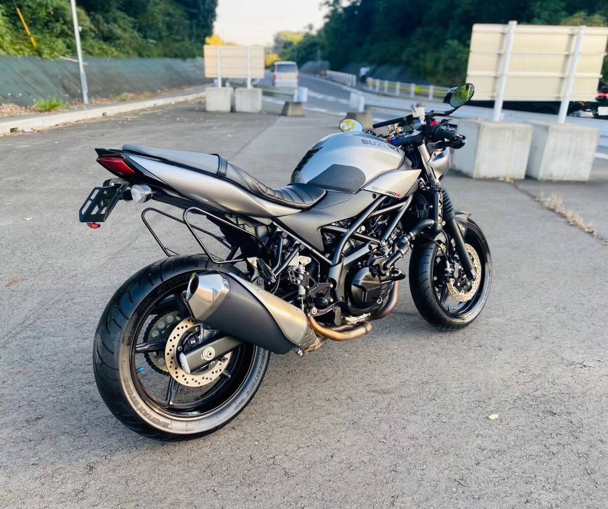 SUZUKI SV650XA ABS VP55B 車検付きR7/8 ETC 車体 BABYFACEステップ付き 全国配送可 動画有 検 ...