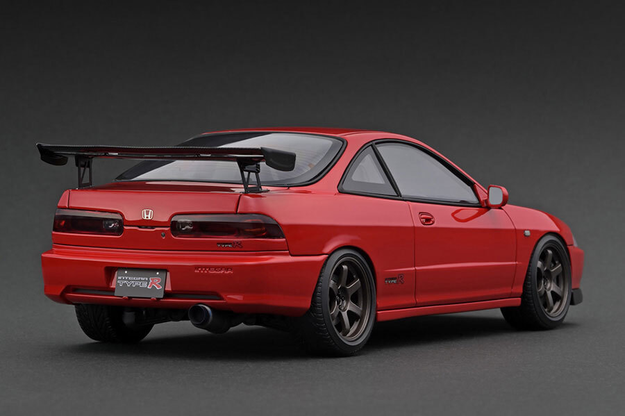 イグニッションモデル : IG3057 1/18 ホンダ インテグラ Honda INTEGRA DC2 TYPE R Red With ...